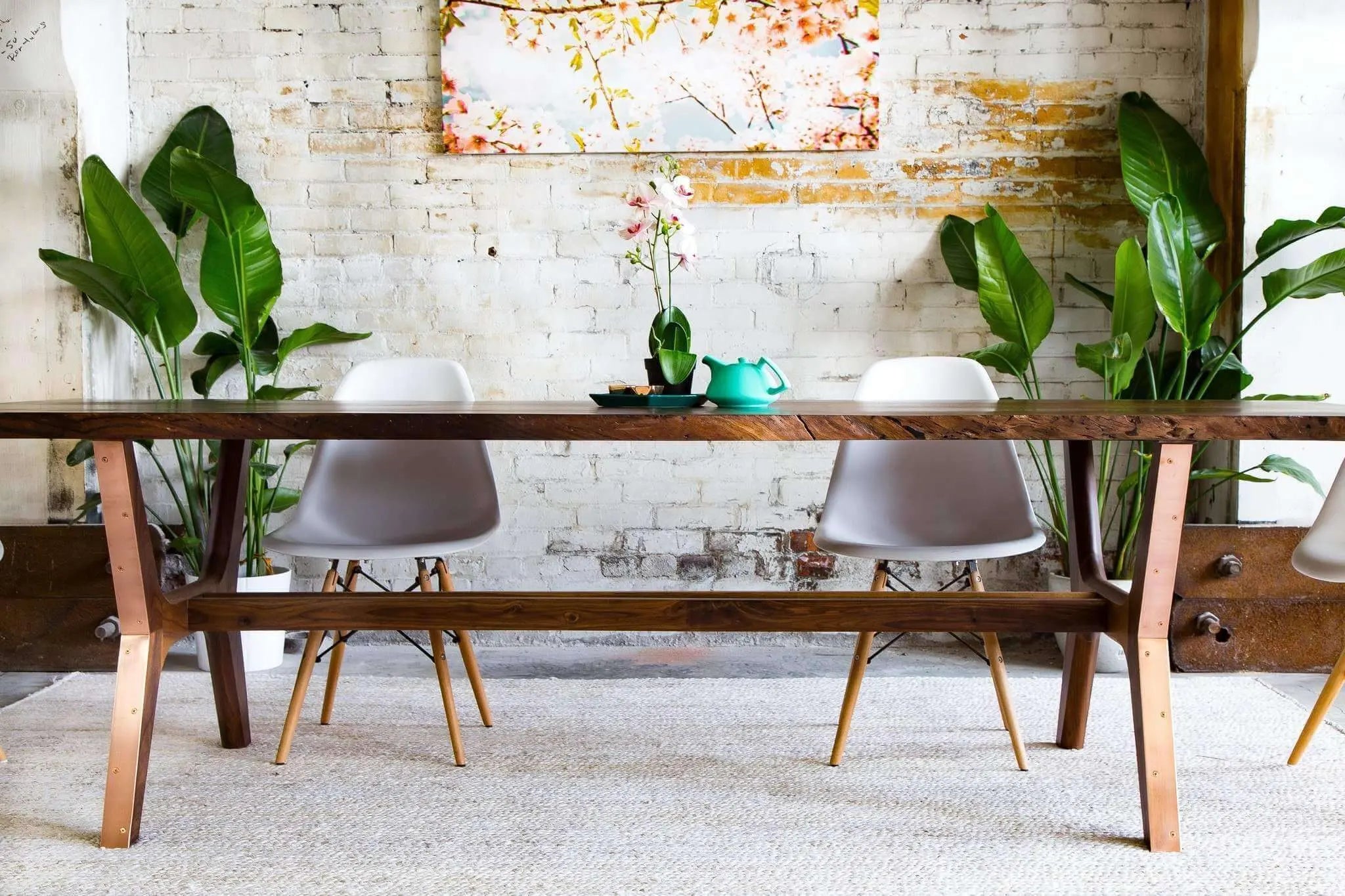 The April :: Live Edge Walnut Dining Table | Moderncre8ve The April :: Live Edge Walnut Dining Table | Moderncre8ve